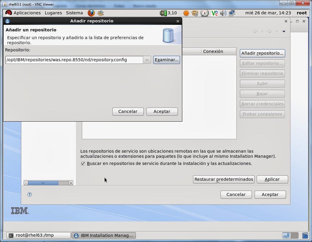 websphere-infra: Install IBM WebSphere Application Server 8.5.5 ND