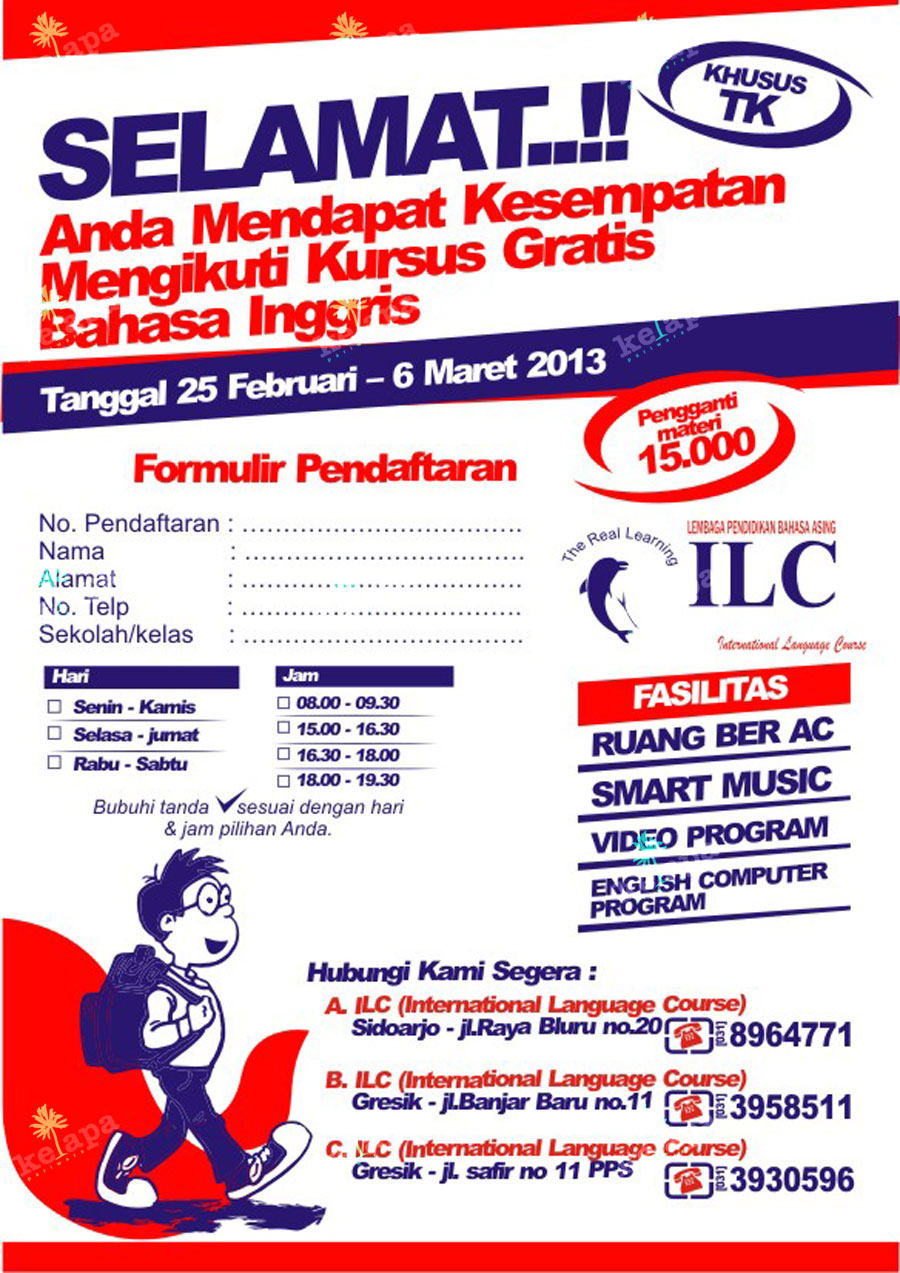 Brosur ILC | PERCETAKAN BROSUR SURABAYA
