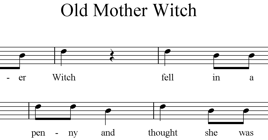 Witch Witch - Music a la Abbott - Amy Abbott - Kodály Inspired Blog and ...