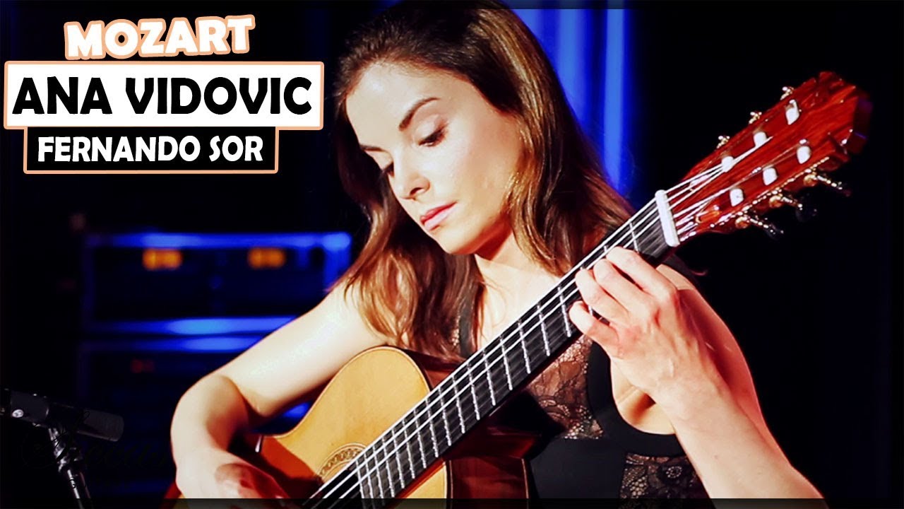 Ana Vidovic: introduction and variations on a Theme by Mozart Op 9 by ...