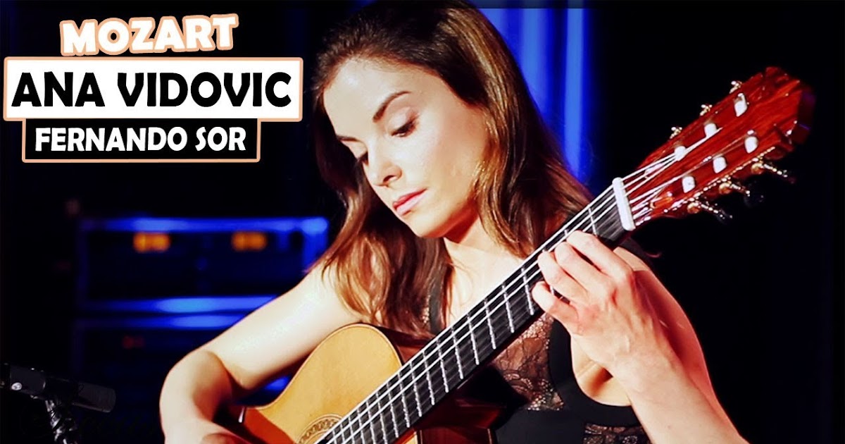 Ana Vidovic: introduction and variations on a Theme by Mozart Op 9 by ...