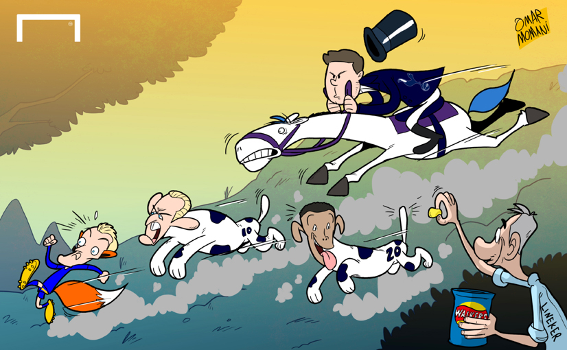 Omar Momani cartoons: Gary Lineker