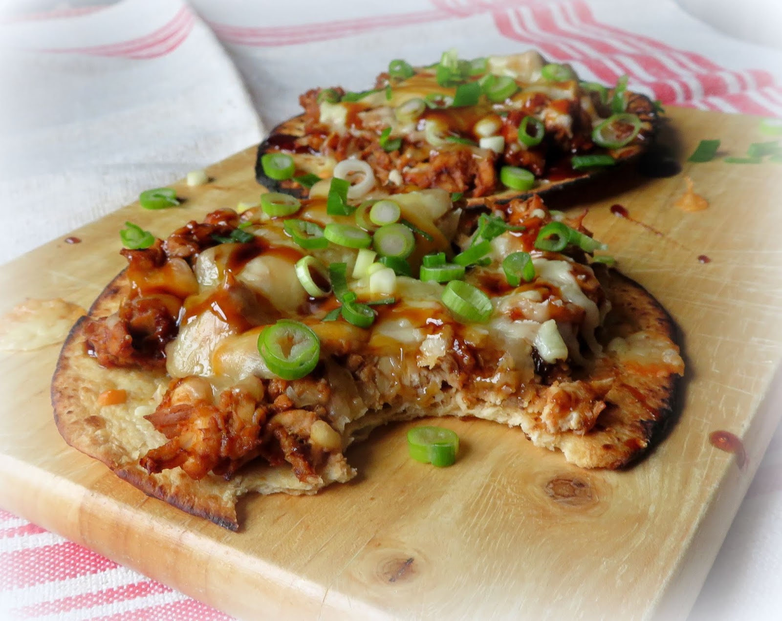Easy BBQ Chicken Tostadas | The English Kitchen