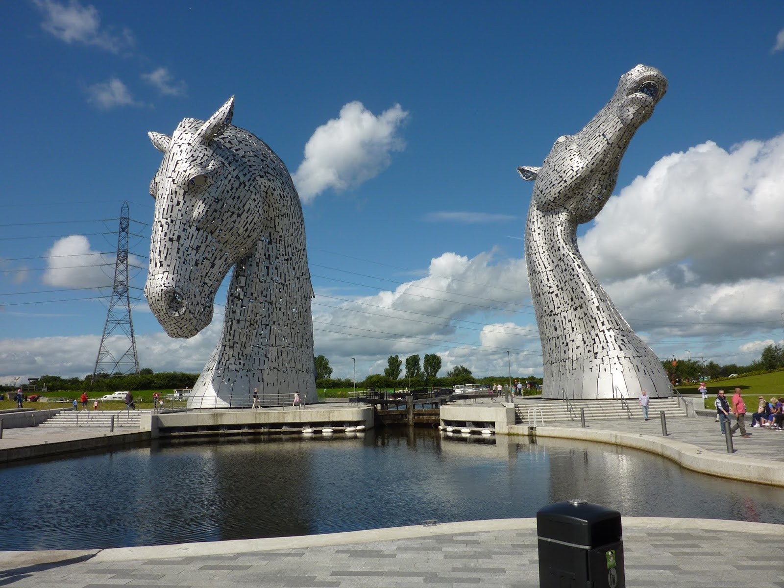 Old Age Travellers.: The Kelpies Falkirk.