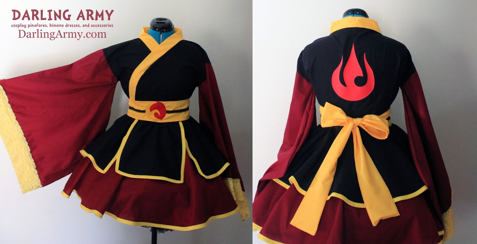 Mai Azula Fire Nation Costume