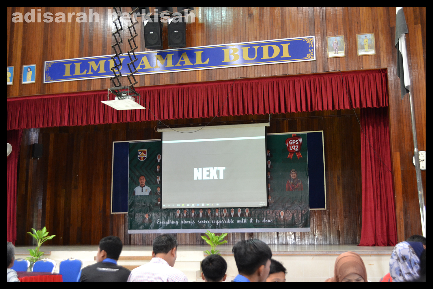 adisarah berkisah: Amier masuk SEMESTA: SM Sains Tengku Abdullah, Raub