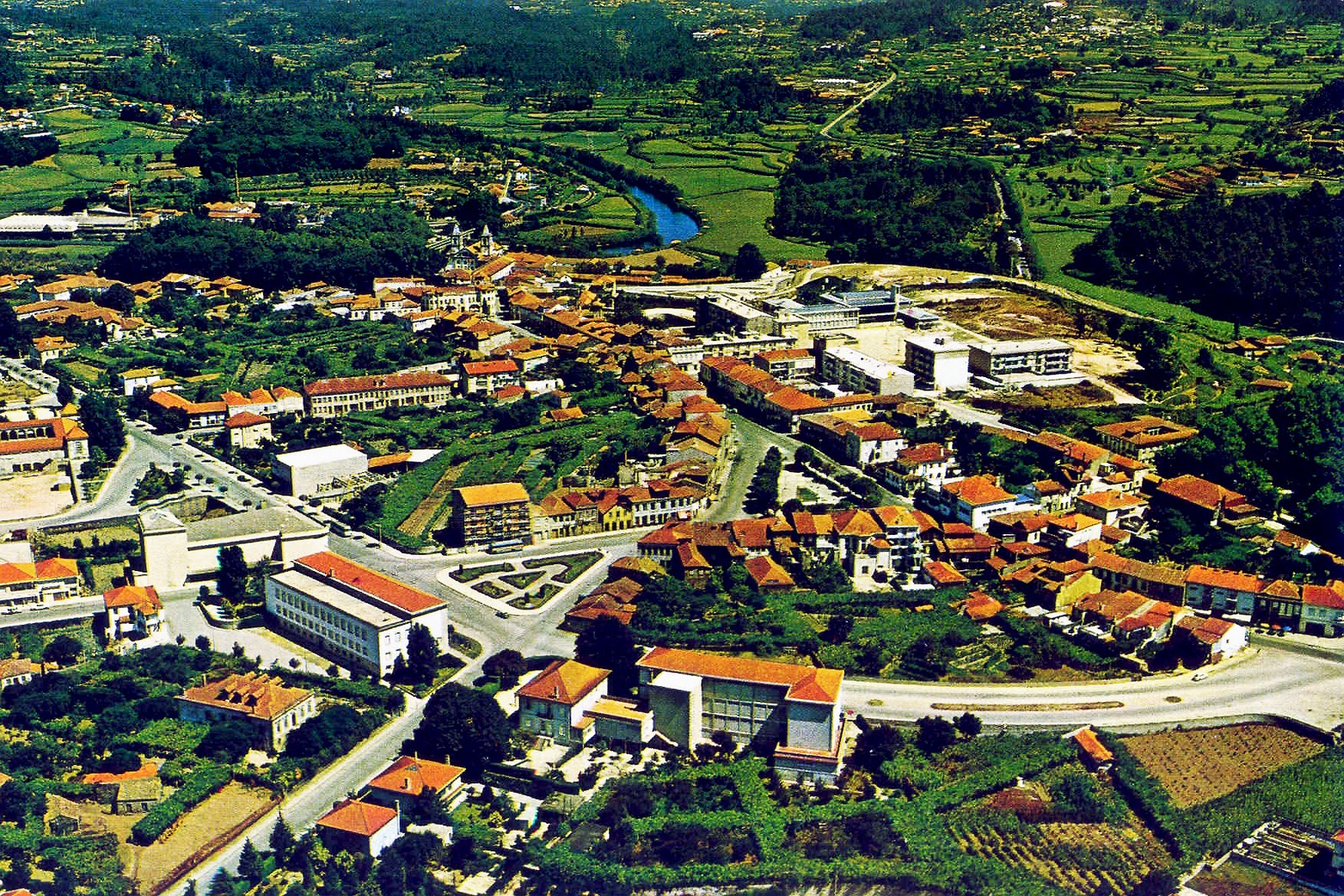 Retratos de Portugal: Santo Tirso - Vista Aérea