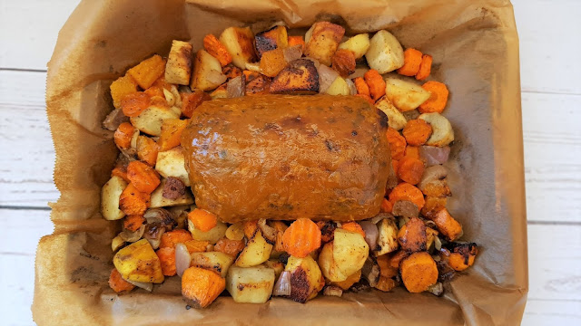 Vegspiration - Blog de inspiración vegana: Rollo de carne vegano de ...