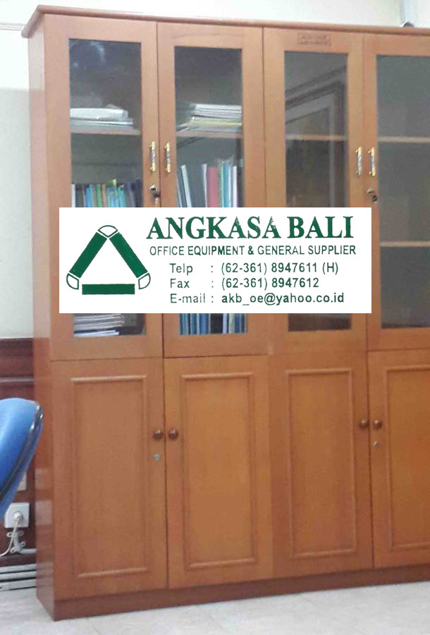 Angkasa Office: Jual Lemari Arsip Kaca Kayu Jati Di Bali 0361.8947611