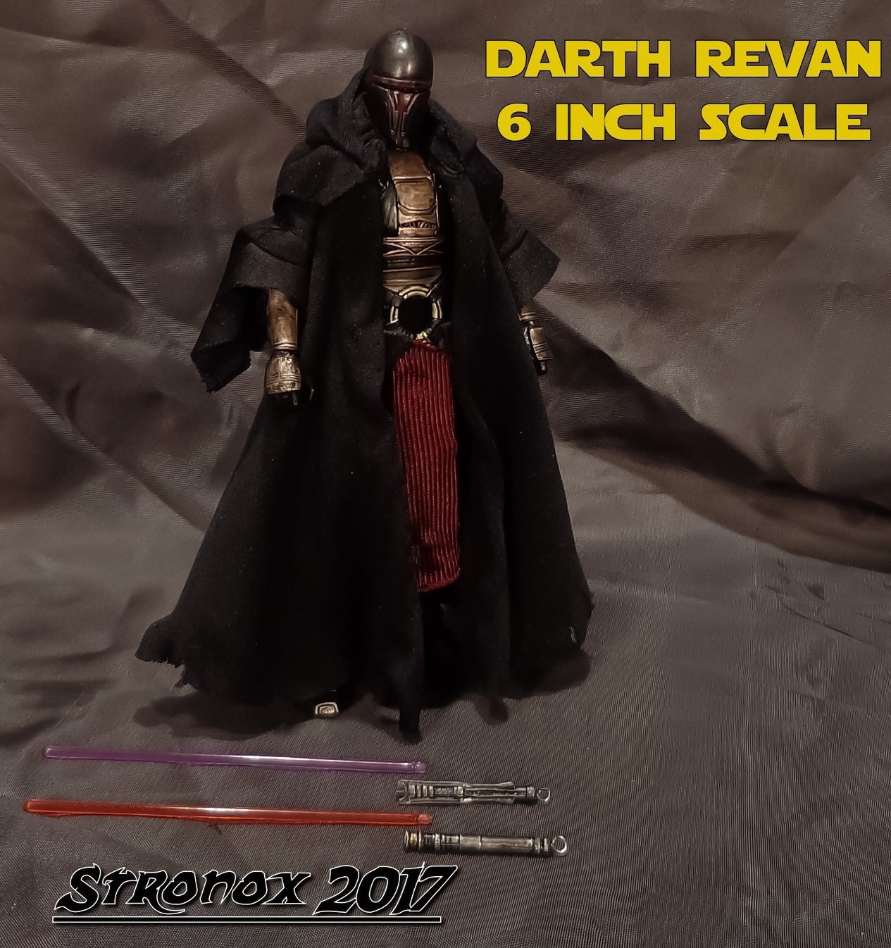 Stronox Custom Figures: Star Wars Black Series: Darth Revan