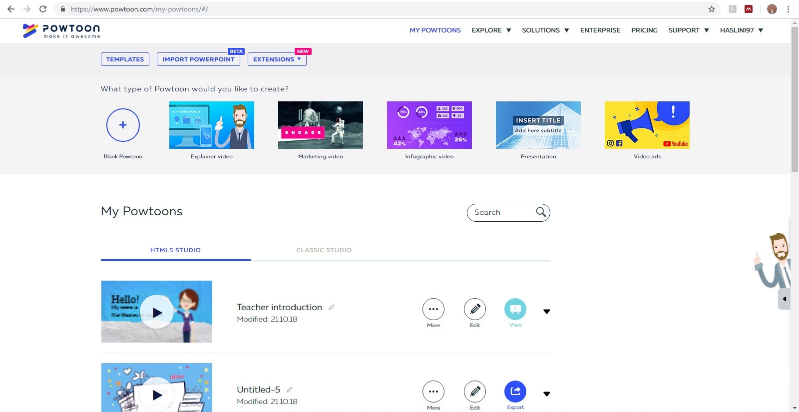 How to Create Powtoon