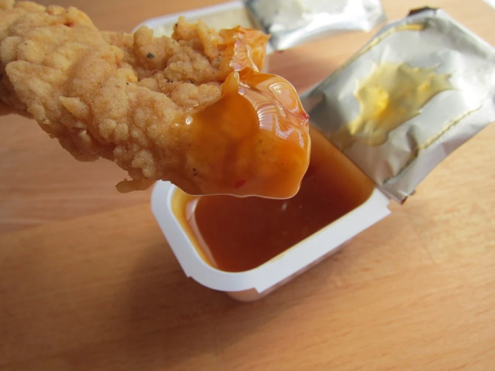 Review: KFC - Orange Ginger and Bacon Ranch Dip 'Ems Sauces
