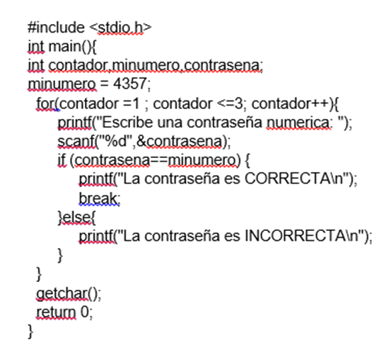 C o C++: PROBLEMA 03, ALGORITMO Y CODIGO C