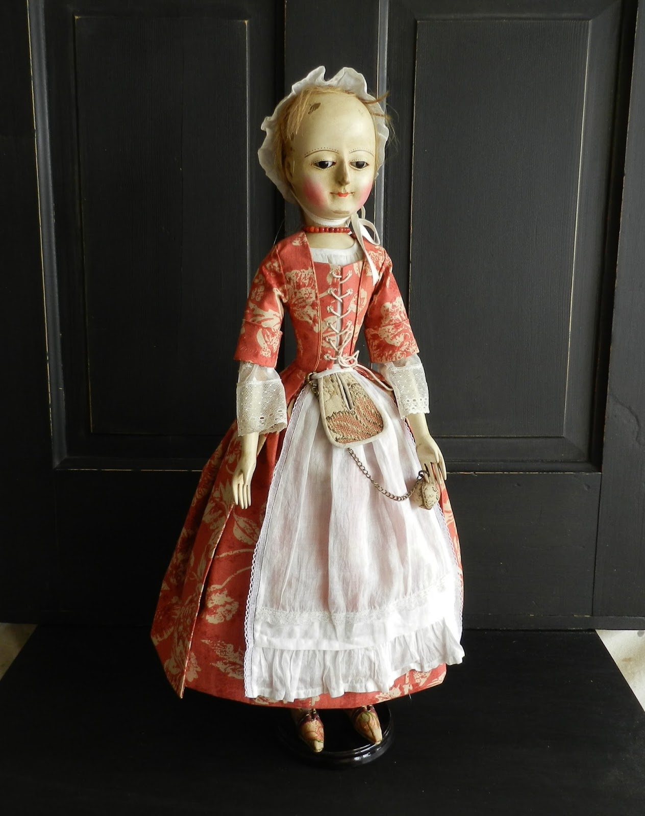 The Old Wooden Sisters: Lady Annabelle , Queen Anne doll reproduction ...