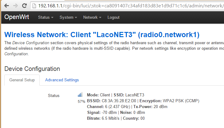Setting up a 3G/4G modem with OpenWRT on the MPR-L8 or A5-V11