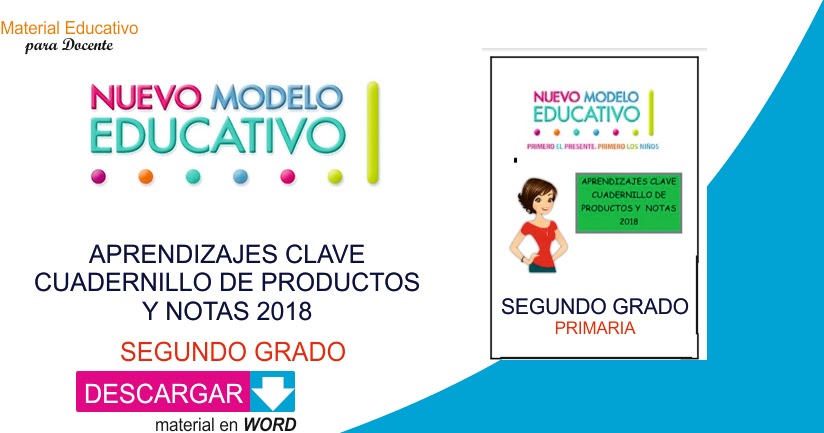 Material Educativo: Aprendizajes Clave Cuadernillo de Productos y Notas ...