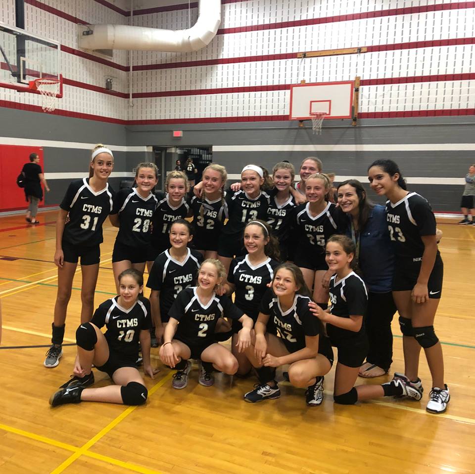 conner family: Middle School Volleyball