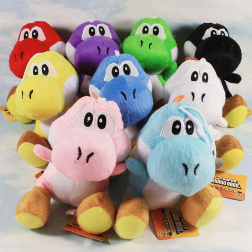 ¡Merchandising para todos!: ¡Peluches de Yoshi! Varios colores