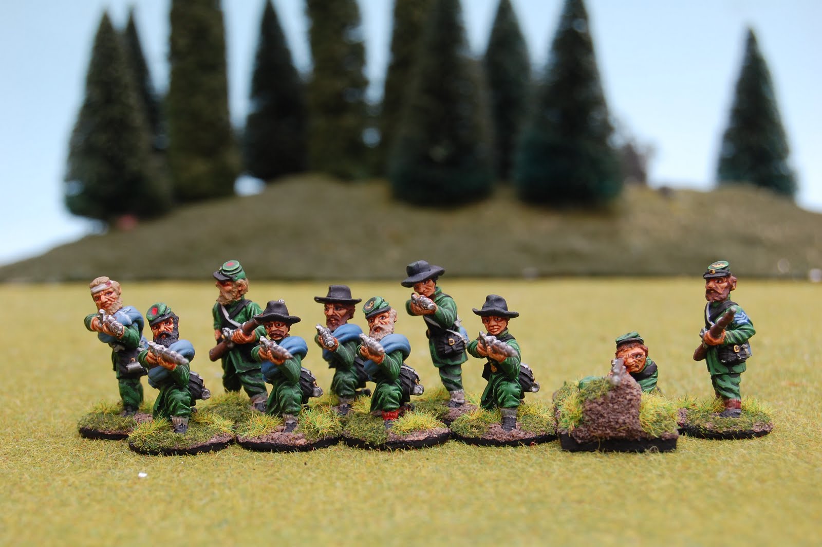 Miniature Minions: Dixon ACW 25mm Pennsylvania Bucktails