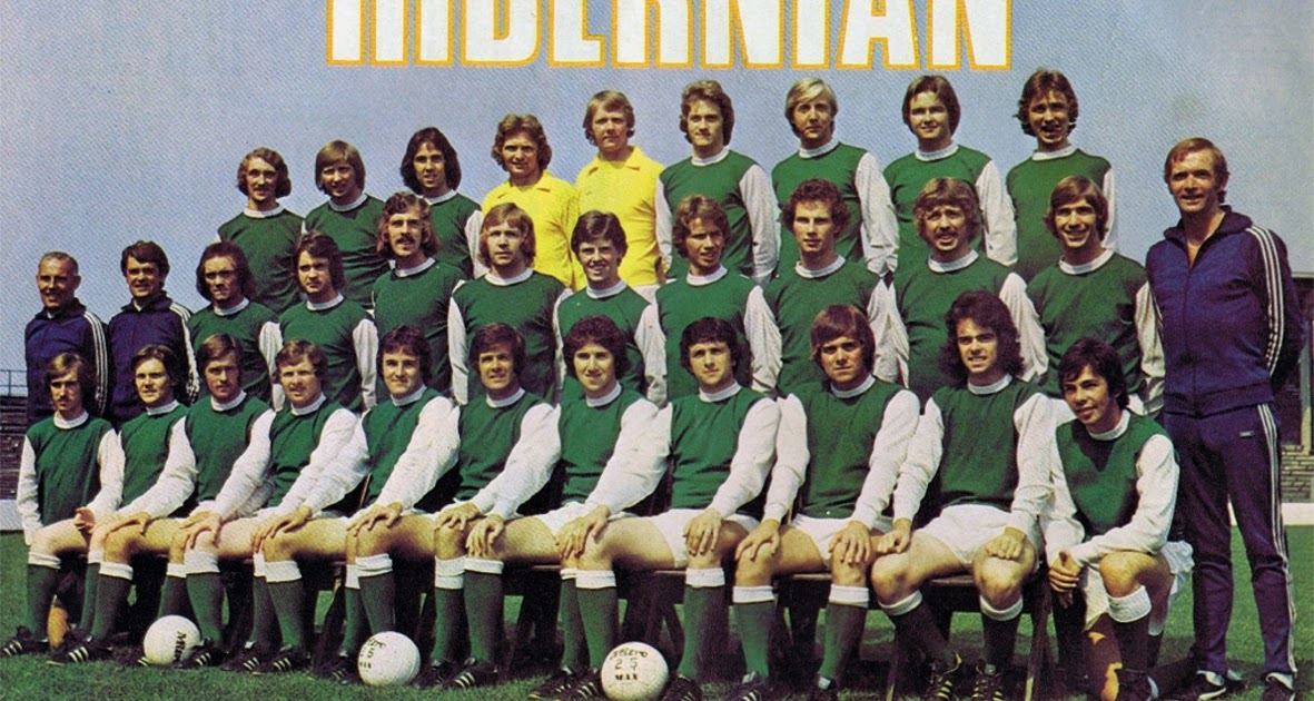 HIBERNIAN F.C 1975-76.