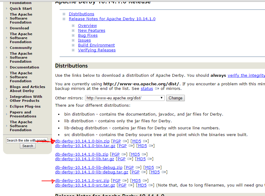 ITM : Instalacion de SGBD Apache Derby