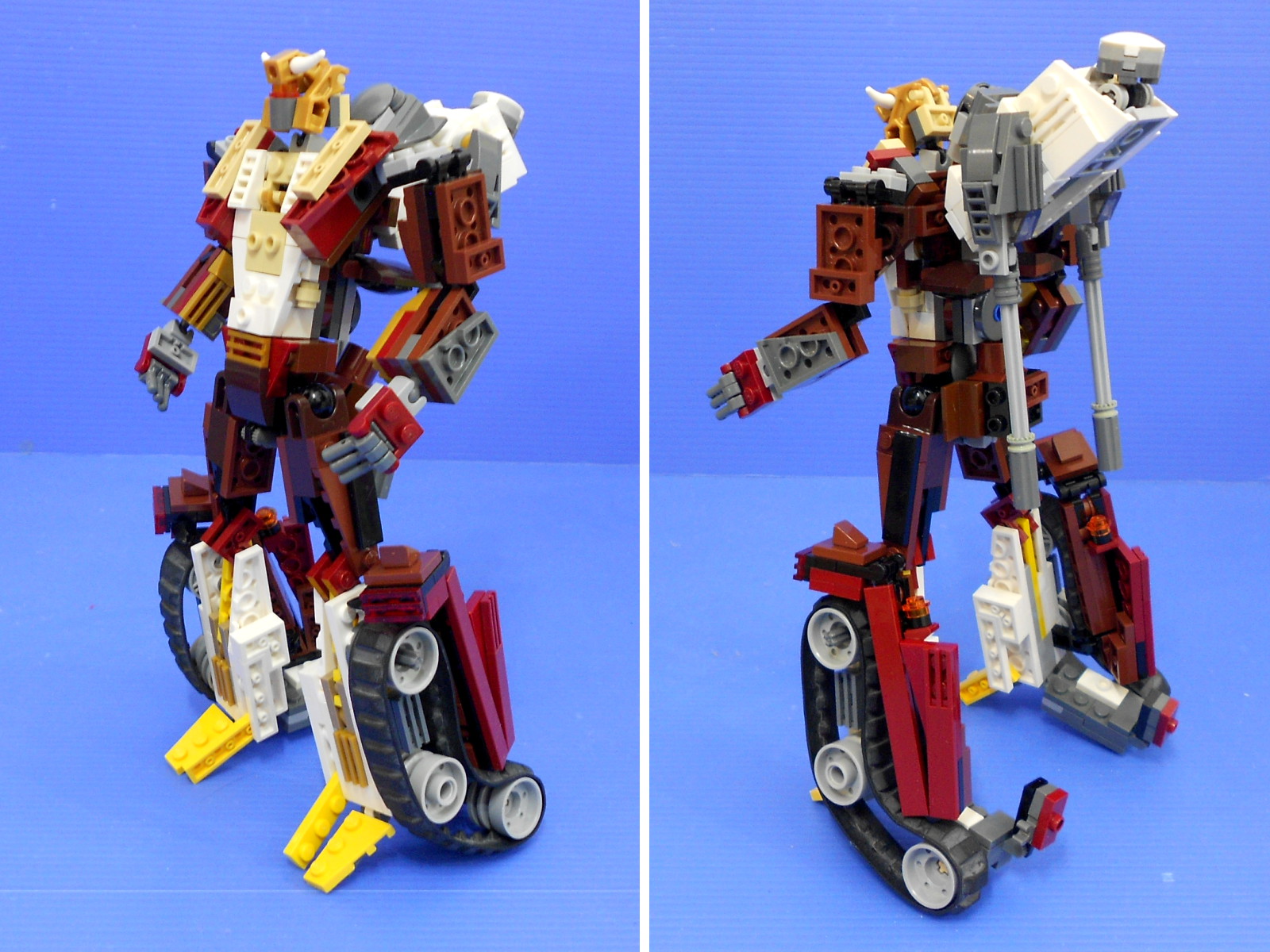 Alanyuppie's LEGO Transformers: LEGO Killbison from Breastforce team ...
