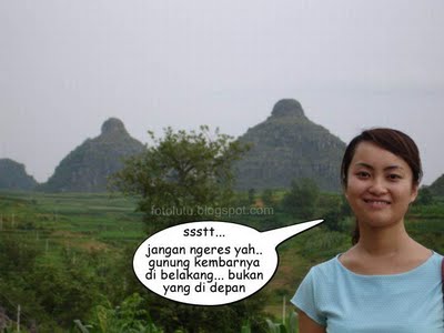 KUMPULAN GAMBAR LUCU, ANEH, & UNIK: Gunung Kembar ( Lucu )