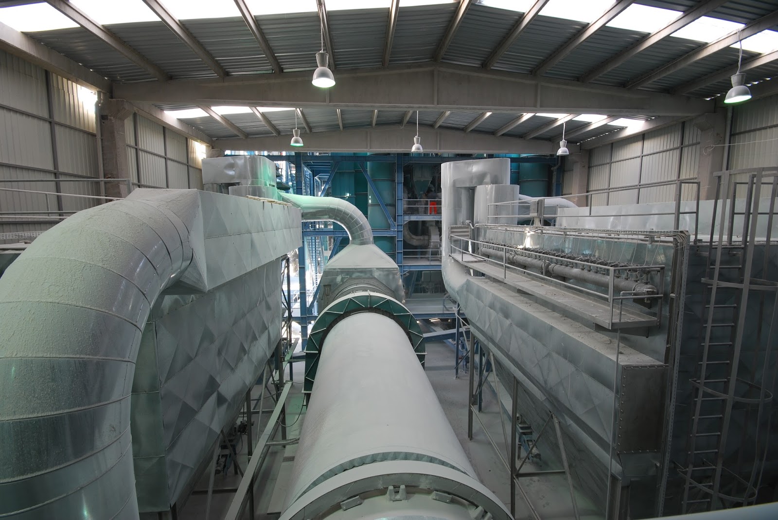 Plasterboard Production Technology: Calcining process in gypsum production