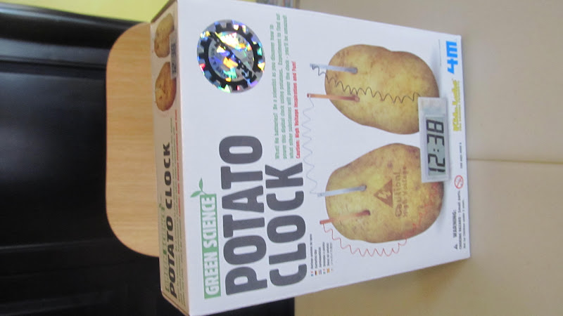 Jennieologies: Scientific Method - Electricity:Potato Clock