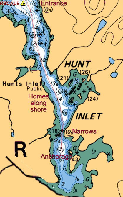 m/v WILD BLUE Cruising Blog: #13 Prince Rupert, Pillsbury Bay, Hunt ...