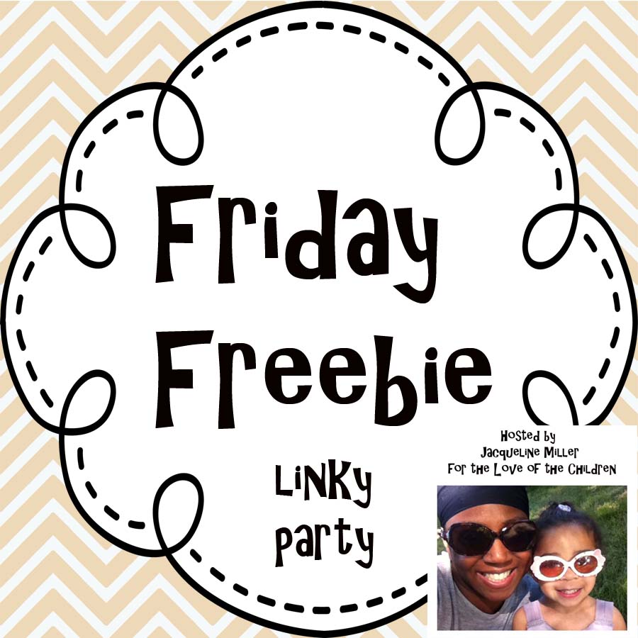 For the Love of the Children: Friday Freebie and Teacher Spotlight ...