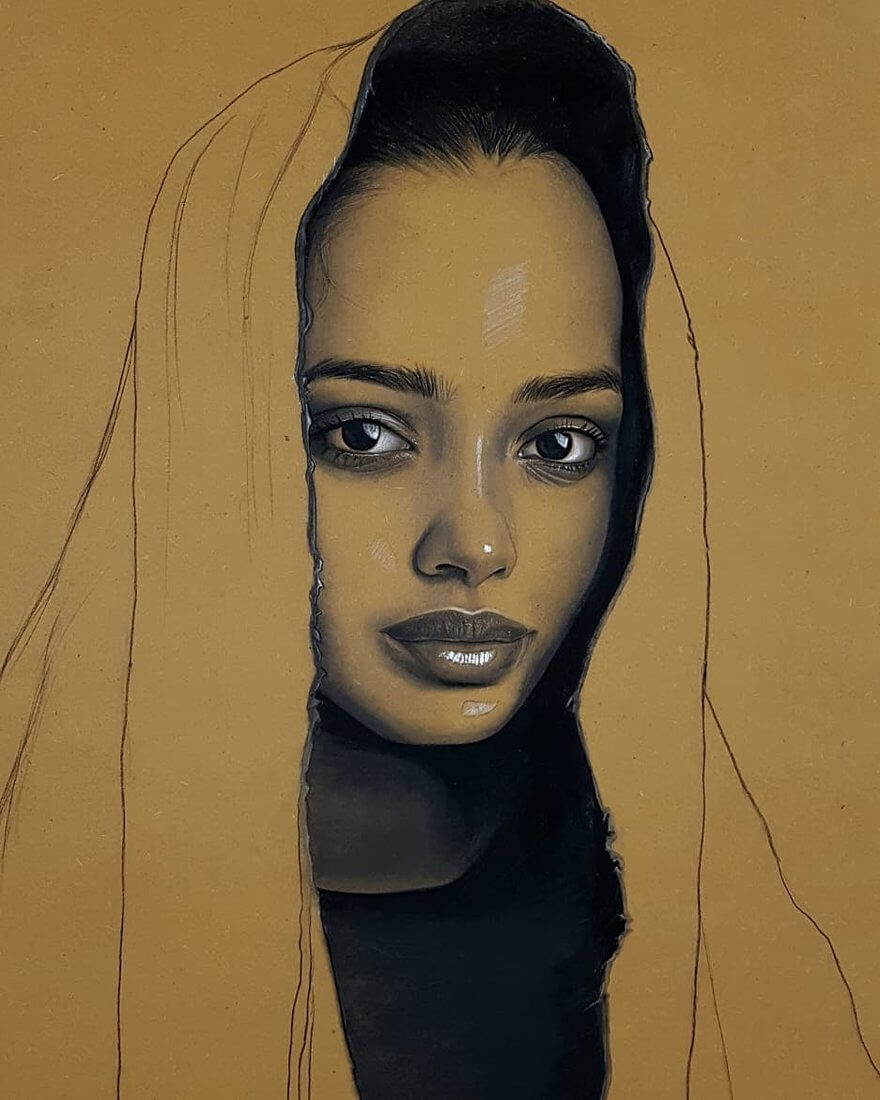 Chalk Pastel Portraits