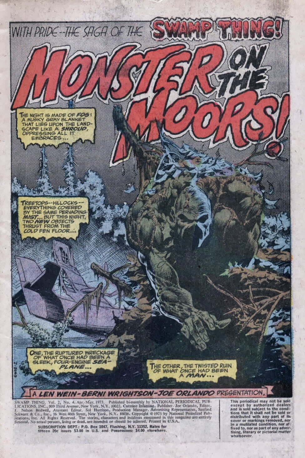 Diversions of the Groovy Kind: Making a Splash: Bernie Wrightson's ...
