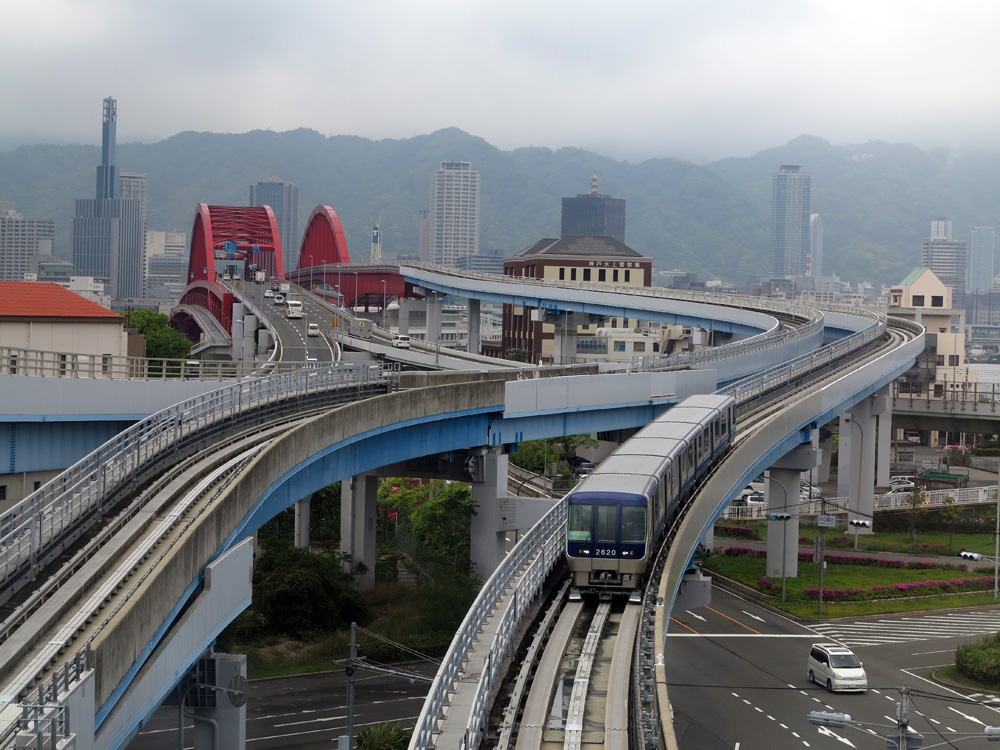Robert Schwandl's Urban Rail Blog: JAPAN - Kobe Subway & Guided Systems