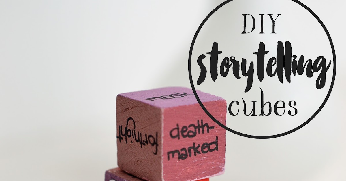 "thus with a kiss I die" | DIY STORY CUBES - Motte