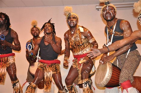 Congo création active: Lecture du temps: Les percussionnistes s ...