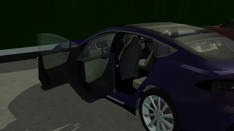 Tesla Motors Simulator Update - Model S Textures