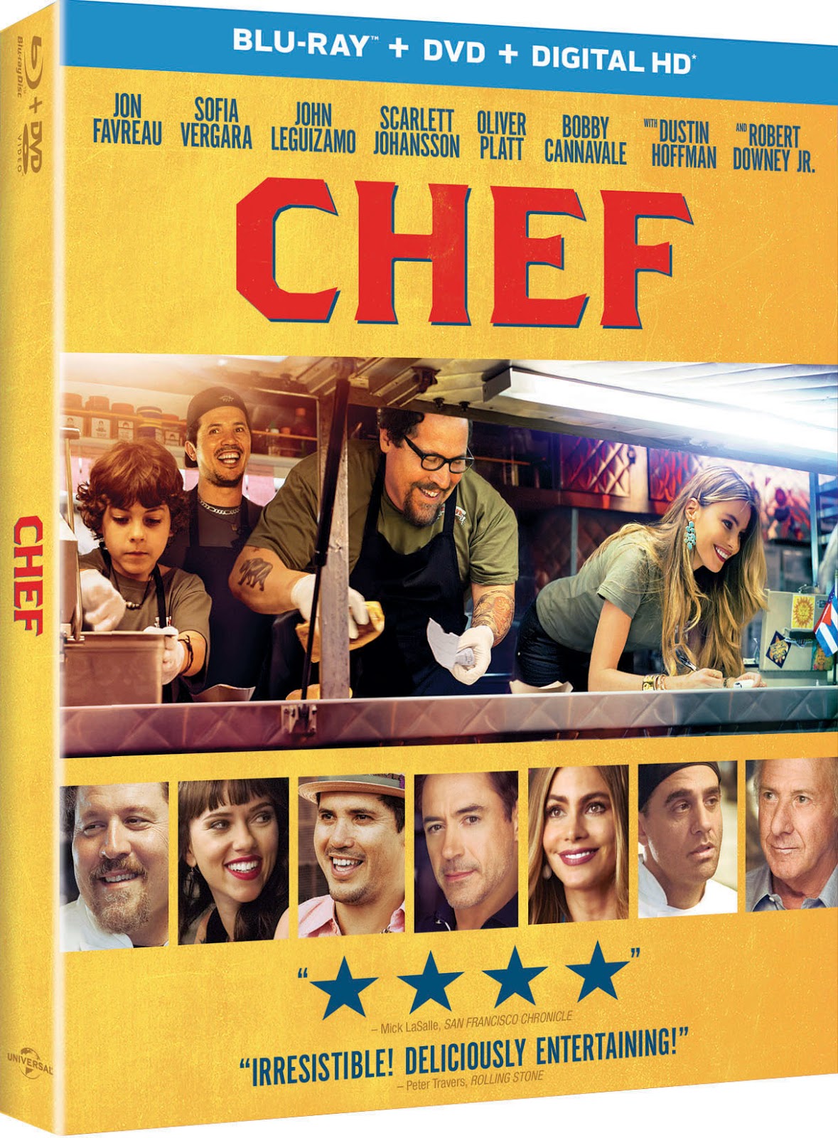 'Chef' disponible en Blu-Ray/DVD combo pack el 30 de Septiembre