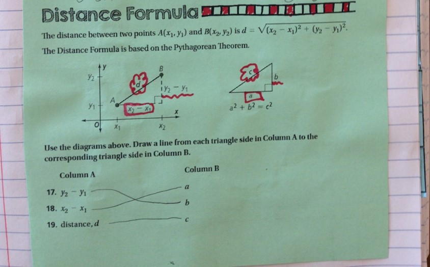 Math Dyal: How my students discovered the distance formula