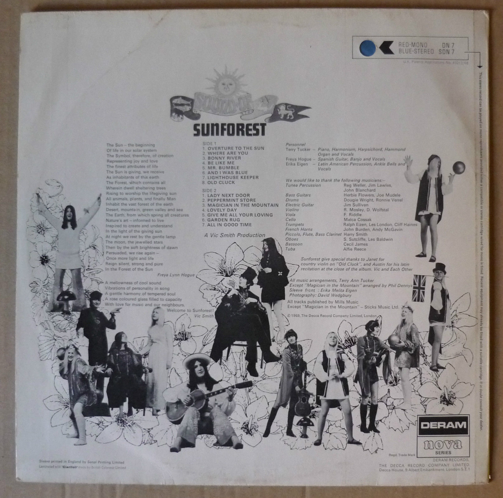 kossoff1963 - Progressive And Psychedelic Rock: Sunforest (US / UK ...