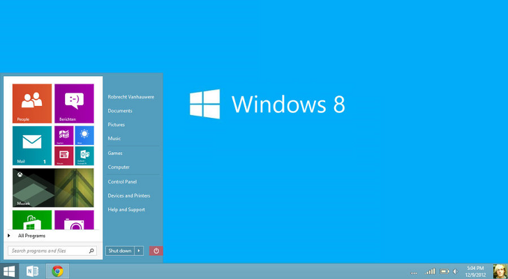 Akankah Microsoft Merilis Start Menu di Windows 8.1 ? ~ GURU TAK BERGELAR