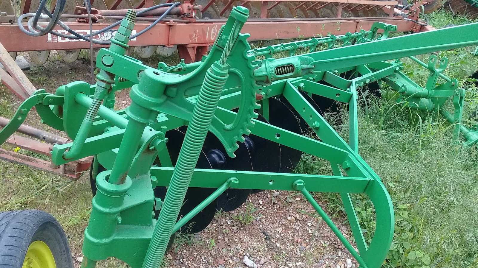 MAQUINARIA AGRICOLA INDUSTRIAL: Goldigger Rastra Arado 10-13 Discos