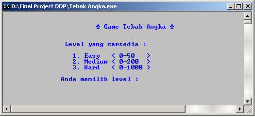 PROGRAM GAME TEBAK ANGKA Blog Kuliah Online