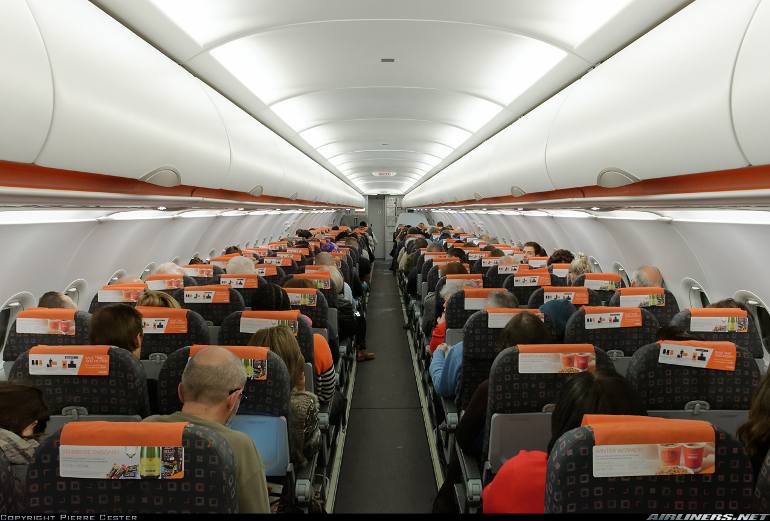 Easyjet Unveils Its New Livery Economy Class Beyond