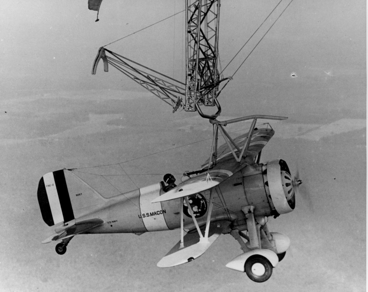 12 Amazing Vintage Photographs of USS Macon, the Navy’s Last Flying ...