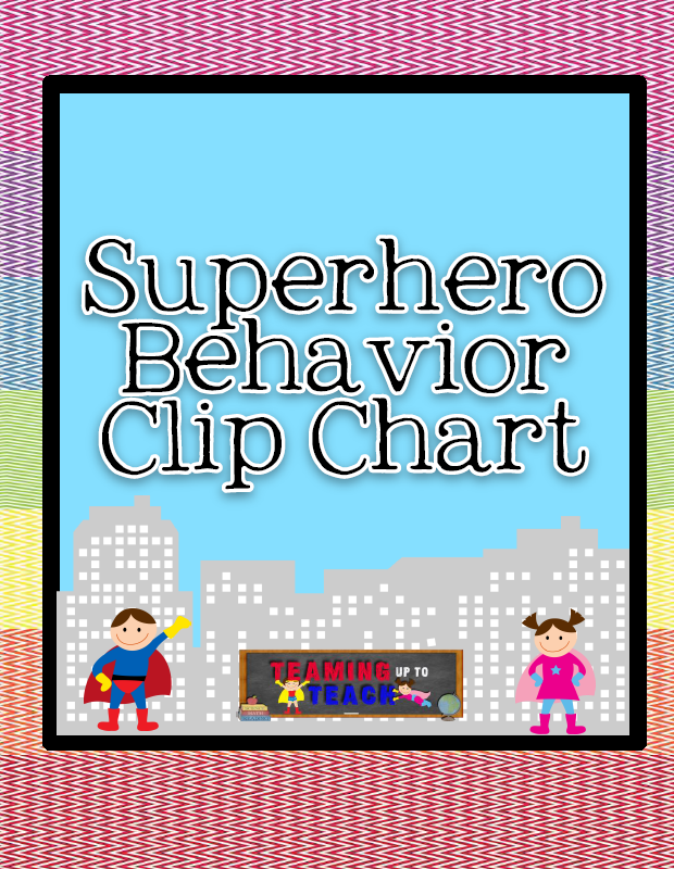 Teaming Up To Teach: More Superhero Classroom Stuff!