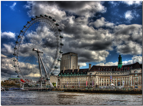 World Beautifull Places: Beautiful View Of The London Eye