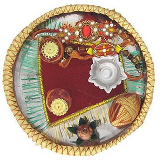 Malayalam News: [www.keralites.net] Diwali Thali Decorated with Bandej ...