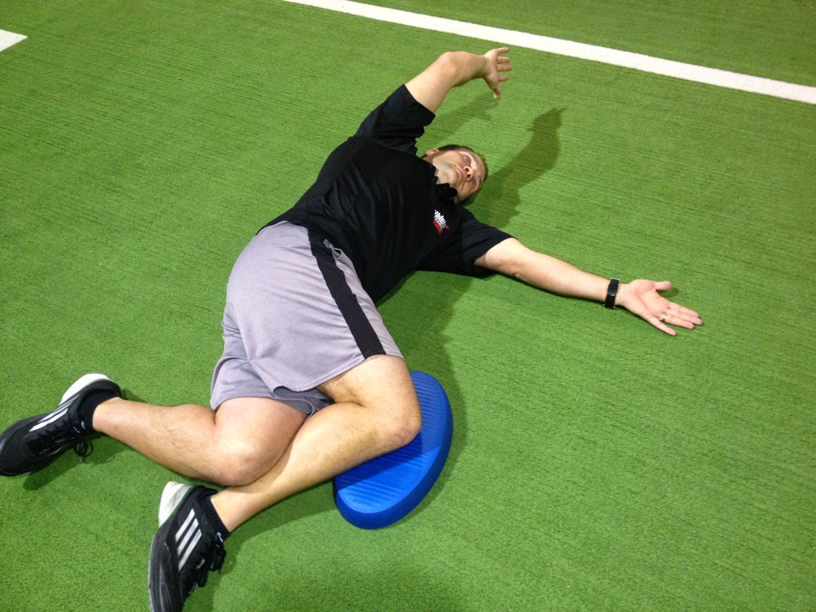 Shoulder / ПЛЕЧИ: 90/90 Trunk Rotation with Arm Sweep