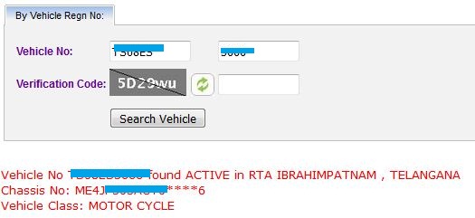 Find Any Vehicle Details | How to Check Vehilce Registration Status ...